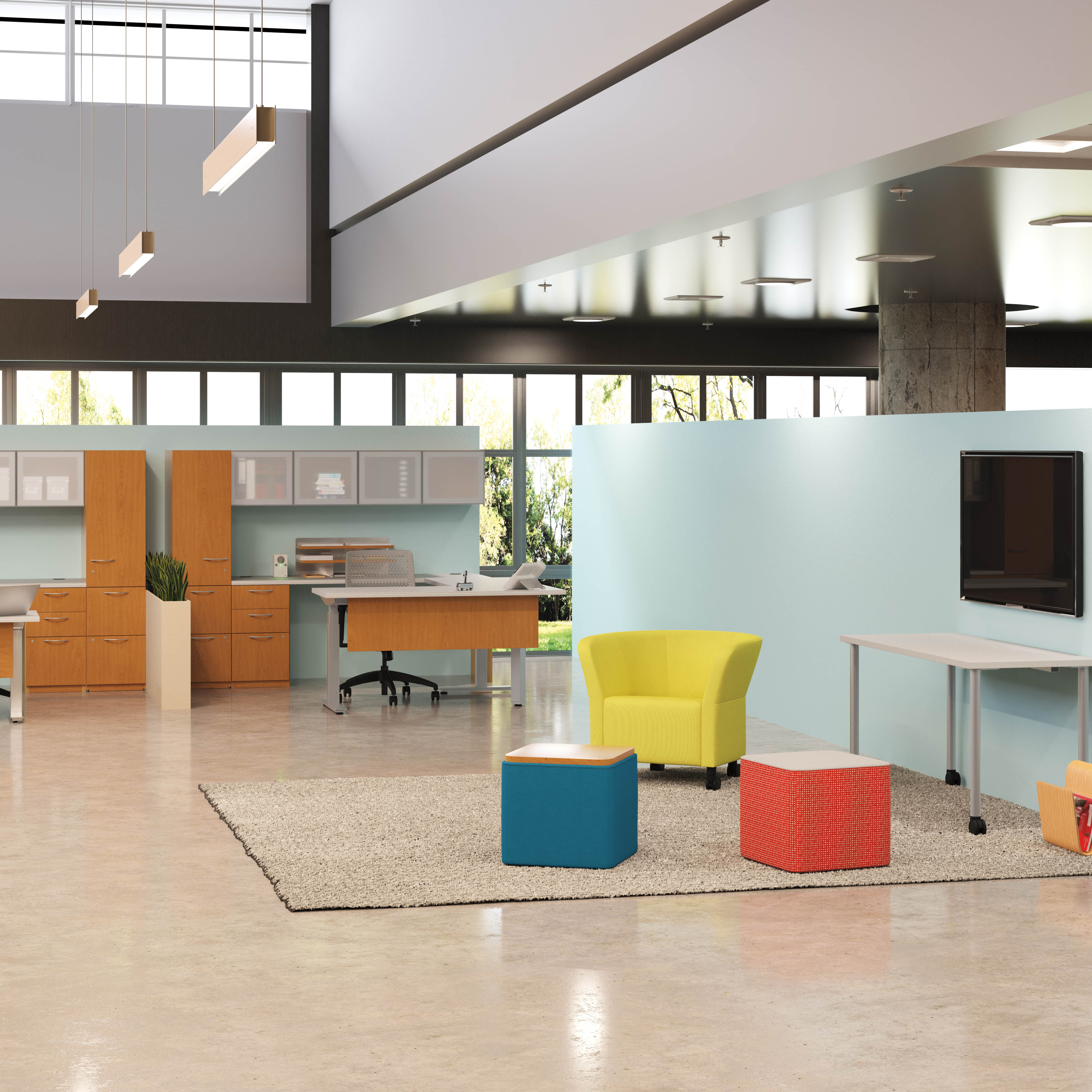 Concinnity Desk Systems by HON - OEC Business Interiors