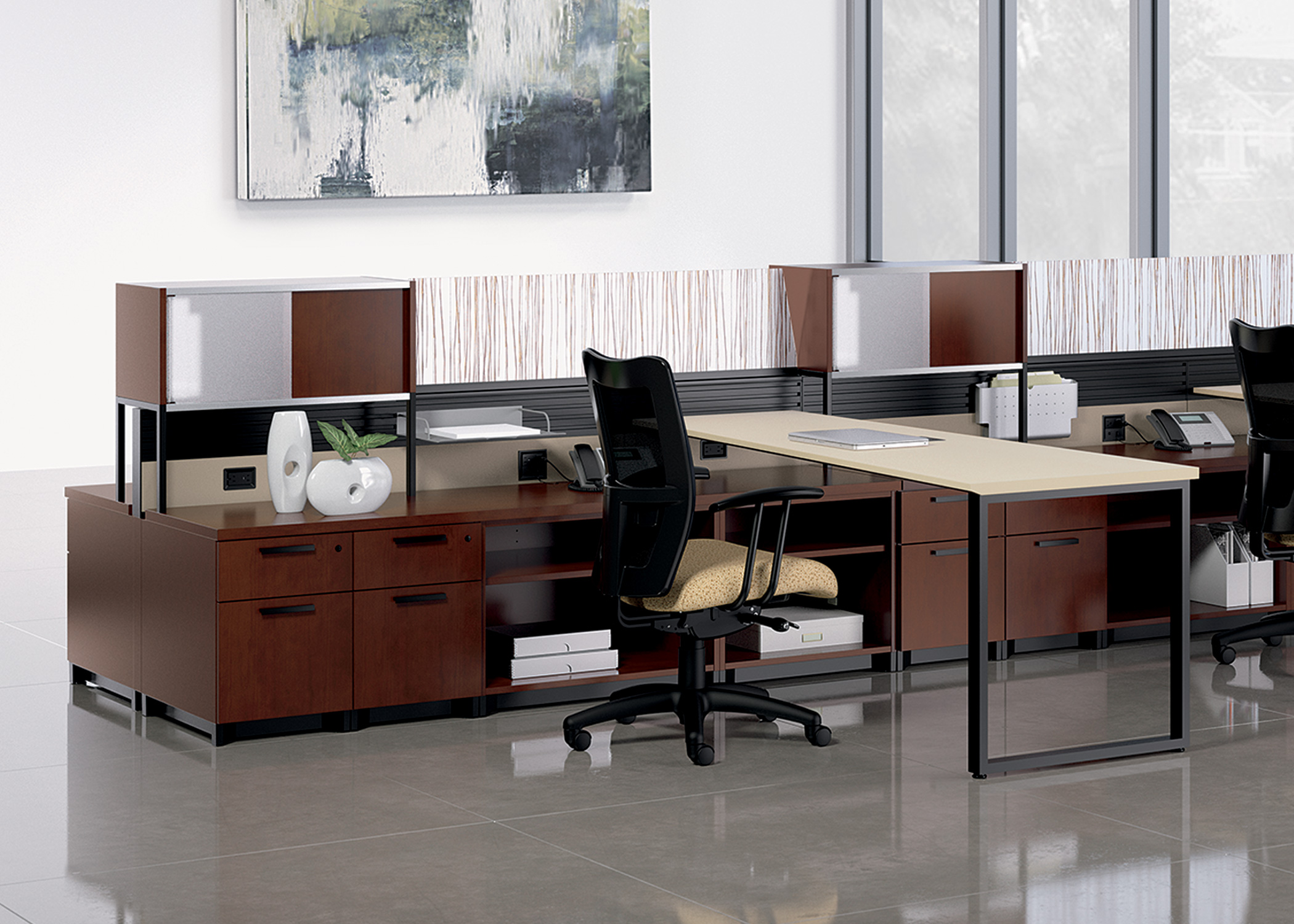 Epic Desk Systems by National - OEC Business Interiors