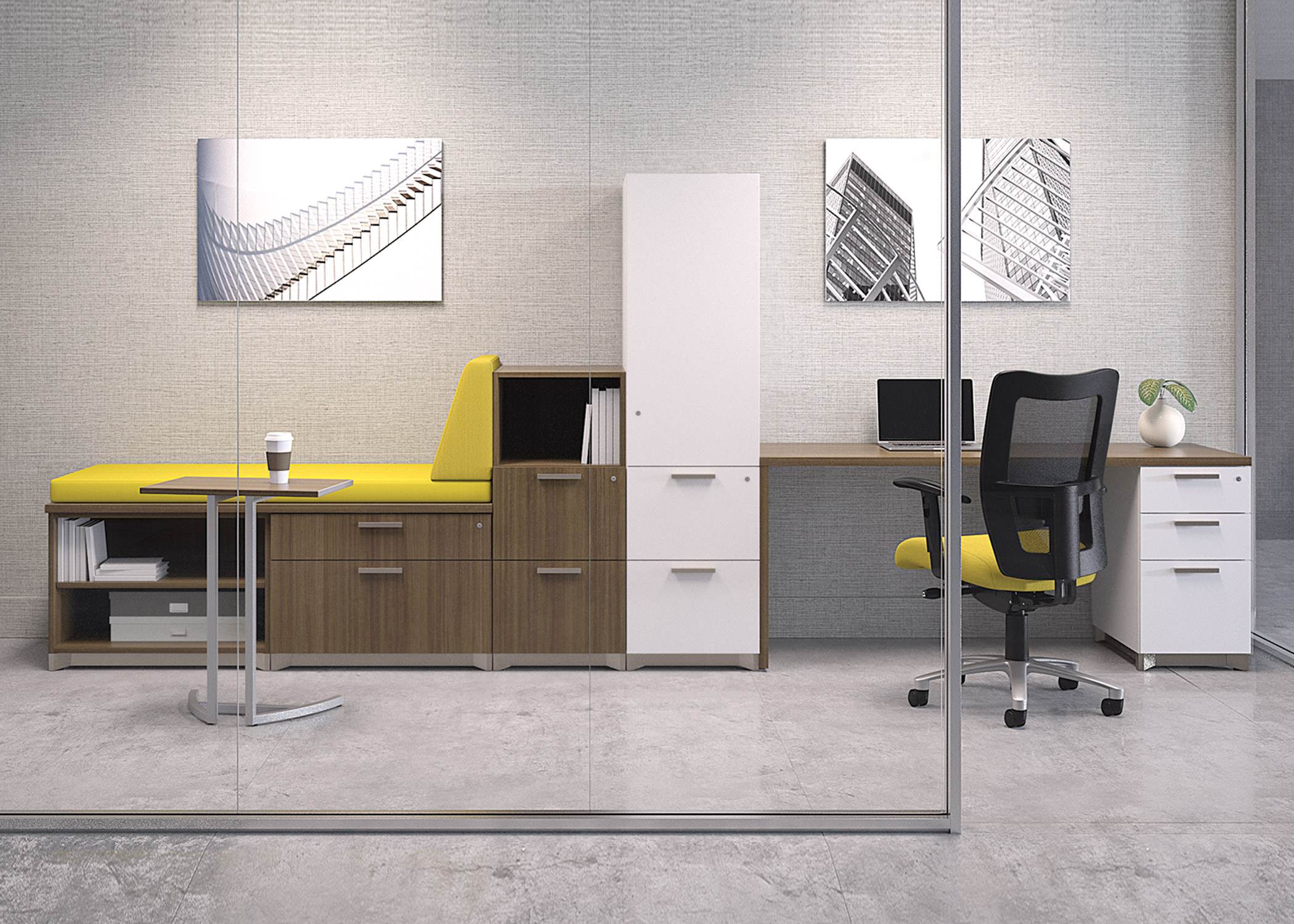 Epic Desk Systems by National - OEC Business Interiors