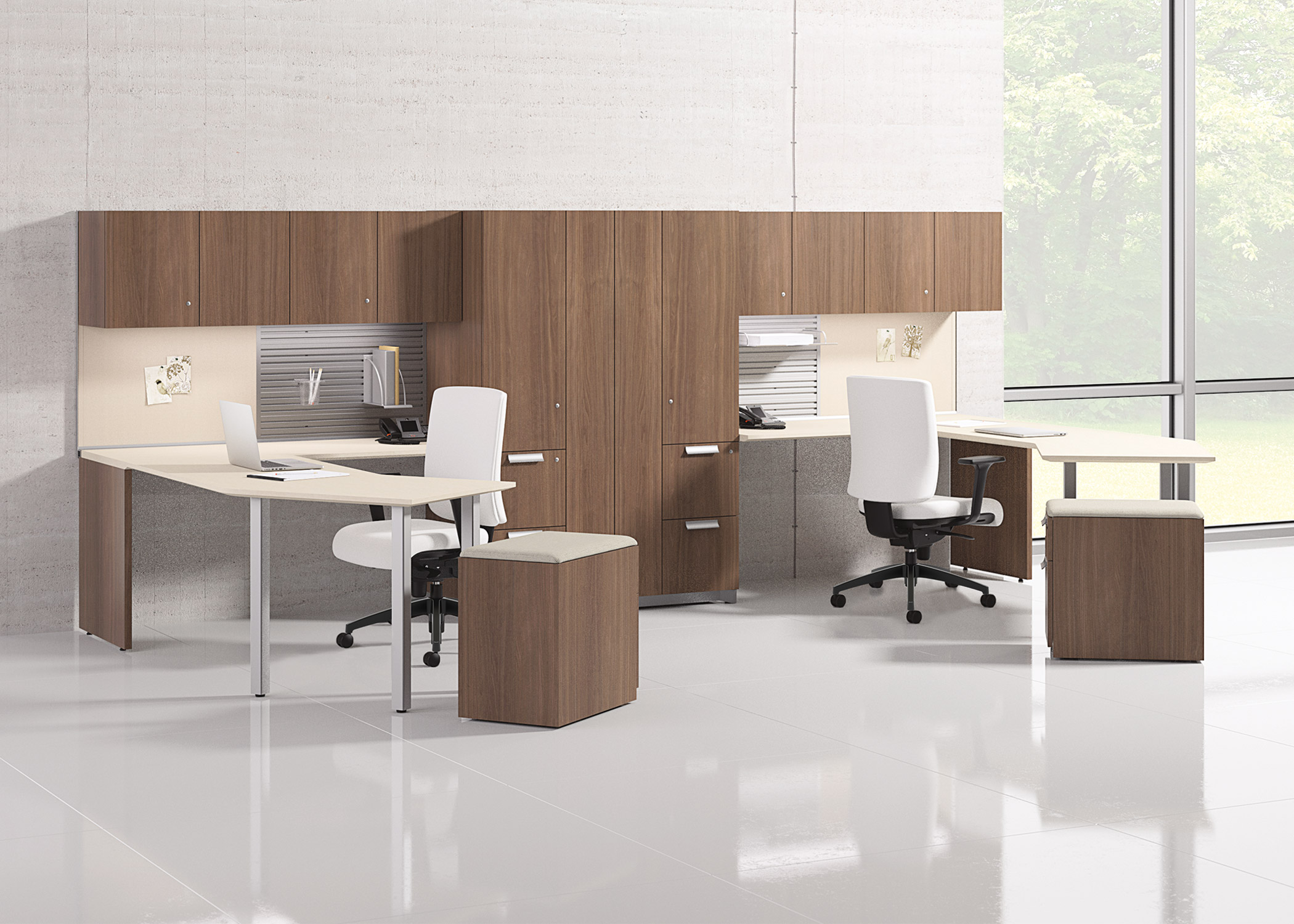 Epic Desk Systems by National - OEC Business Interiors
