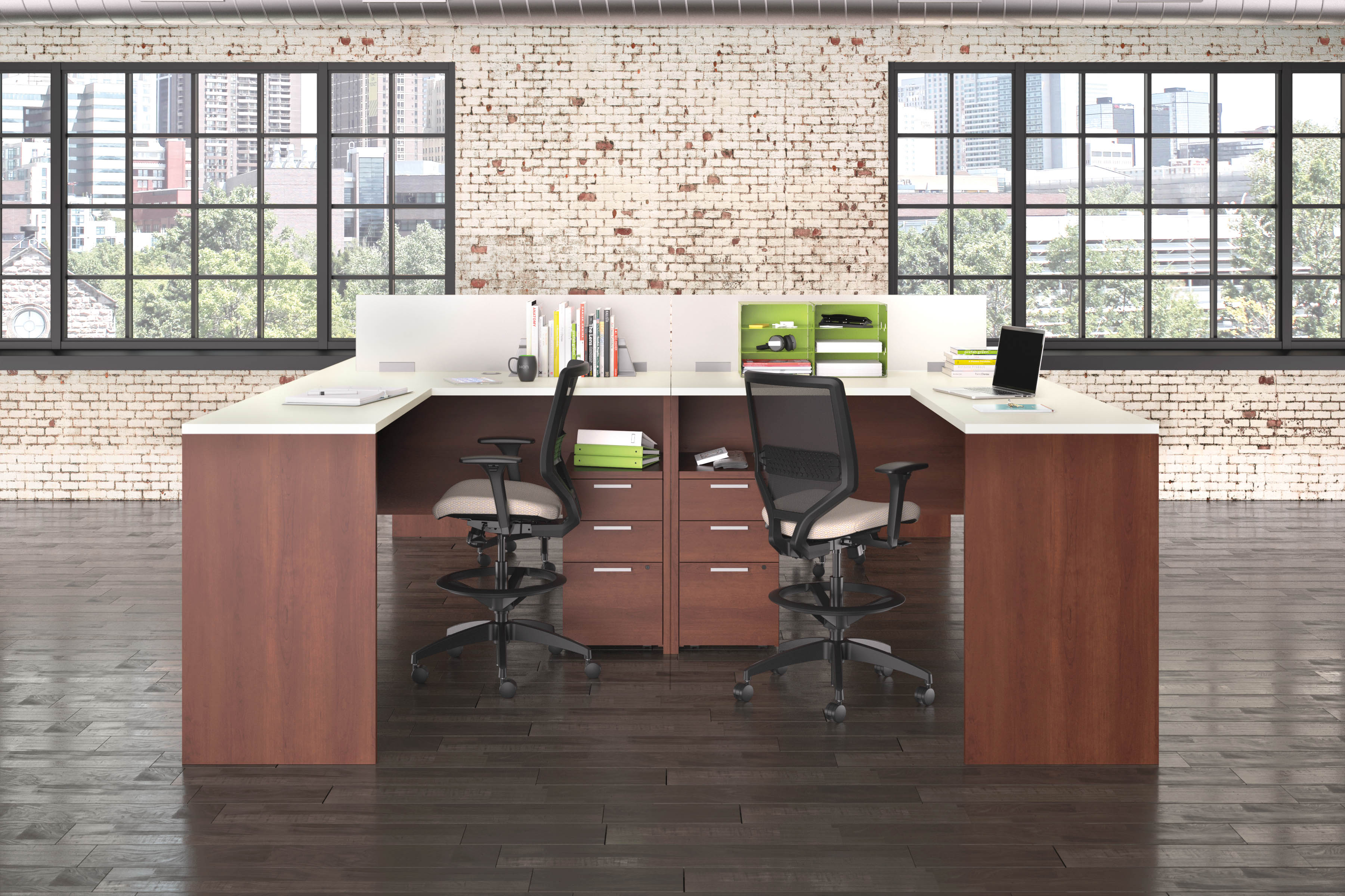 10500 Series Desking System - OEC Business Interiors
